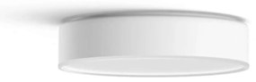 Philips Hue Smart osvětlení - Chytré stropní LED svítidlo, průměr 26 cm, 9,6 W, stmívatelné, s ovladačem, bílé světlo, bílá 915005996401