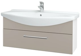 Dřevojas Koupelnová skříň TAKE IT SZZ 105 Varianta: N01 Bílá lesk / Úchytka T03 / N07 Stone