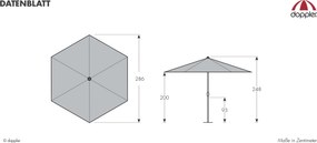 Derby BASIC LIFT NEO 300 cm zelená