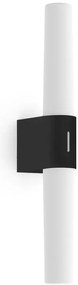 Černé koupelnové LED svítidlo Helva Double Basic 9W  - Nordlux