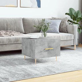 vidaXL Konferenční stolek 50 x 50 x 40 cm kompozitní dřevo [829370] Barva: šedá sonoma