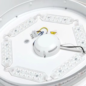 Aigostar-LED RGBW Stmívatelné koupelnové svítidlo LED/39W/230V 50 cm Wi-Fi IP44