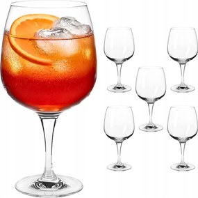 Skleničky Aperol Velké XXL pro Aperol Spritz Drinky Ginu Gin&Tonic 6x790 ml