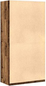 Šatní skříň old wood 100 x 50 x 200 cm kompozitní dřevo 3318624