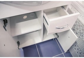 Kingsbath Draco 55 koupelnová skříňka s umyvadlem