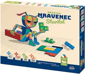 SEVA Mozaika Mravenec stavitel STAVEBNICE 1474 dílků 10