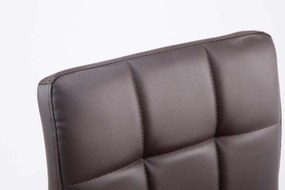Sada 2 ks relaxační křeslo Palma V2 umělá kůže – hnědá