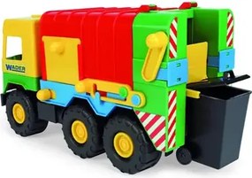 WADER Auto Middle Truck Popelář / 41 cm / plast / od 3 let