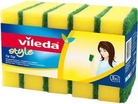 Vileda Style houbičky na nádobí 3+2