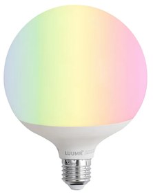 Chytrá LED žárovka E27 G120 matná RGBW 9W 806 lm 2700-6500K