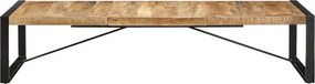Konferenční stolek 180 x 90 x 40 cm hrubé mangovníkové dřevo 321588