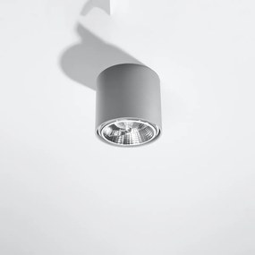 Sollux Lighting Stropní svítidlo TIUBE šedé