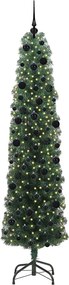 Umělý vánoční stromeček Zelená 240 cm PVC, ocel a plast 3394970