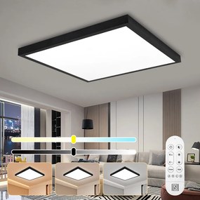 Immax NEO LITE FRAME Smart stropní svítidlo 60x60cm, IP44, CCT,  WiFi, Tuya, BEACON černé