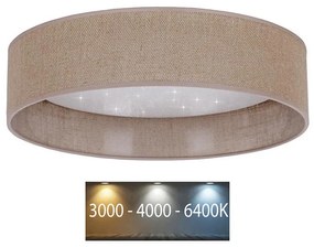 Brilagi Brilagi - LED Stropní svítidlo VELVET STAR LED/24W/230V pr. 40 cm  hnědá BG0316