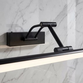 Toolight Rea, Koupelnové nástěnné LED svítidlo SWE025-1W 42cm Black, OSW-20124