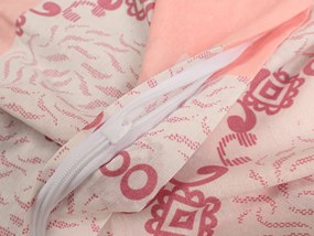 Bavlněné povlečení PONSA růžové Rozměr povlečení: 70 x 90 cm | 140 x 220 cm