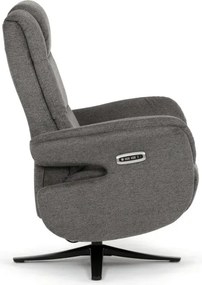 Polohovací křeslo šedé, elektrické TV-C5590 GREY2