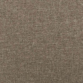 Box spring postel s matrací taupe 120x190 cm textil 3269962