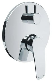 Mereo Mereo, Sprchová podomítková baterie s přepínačem, Eve, Mbox, kulatý kryt, CBV60106A
