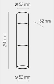 Bodové svítidlo ELIT 1xGU10/10W/230V bílá