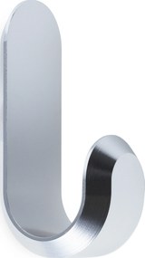Nástěnné háčky Curve Mini stříbrné 2 ks