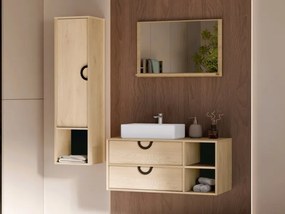 Koupelnový nábytek Gewiro, Barva: dub cremona, Sifon k umyvadlu: ne, Umyvadlo: ne, Baterie: Economico BYU 020M