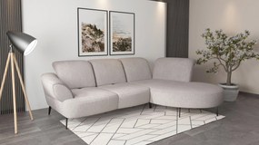 XXXLutz ROHOVÁ SEDAČKA, textil, barvy stříbra Sit & More - Sedací soupravy - 000144013235