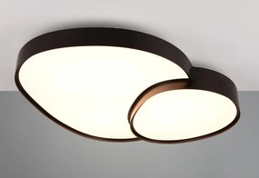 Černé LED stropní svítidlo 63.5x77 cm Rise – Trio