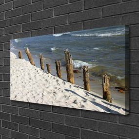 Obraz na plátně Pláž Moře Krajina 125x50 cm