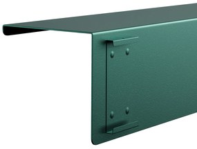 Polička na zeď JOANNE 700 mm, Modern: lahvově zelená