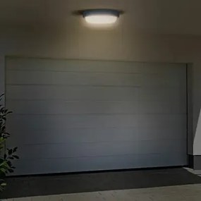 Solight LED venkovní osvětlení kulaté - 13W / 910lm / 4000K / IP54