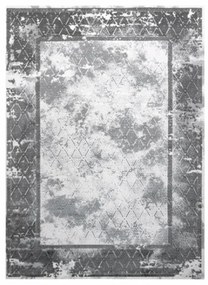 Luxusní kusový koberec akryl Joel šedý 240x340cm