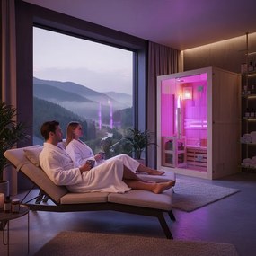 BPS-koupelny Finská sauna Relax HYD-3938 120x105, 1-2 osoby
