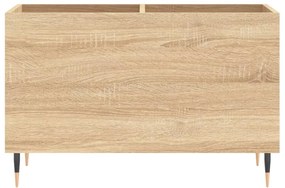 Skříňka na LP desky dub sonoma 74,5x38x48 cm kompozitní dřevo