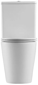 Mereo Mereo, WC kombi vario odpad, kapotované, Smart Flush RIMLESS, 605x380x825mm, keramické vč. sedátka, VSD91T1