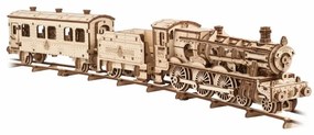 Ugears 3D dřevěné mechanické puzzle Harry Potter Bradavický expres