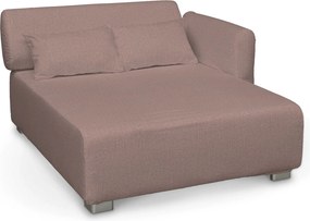 Potah na pohovku Mysinge dlouhý barva růžová látka pletený vzor