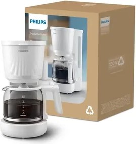 Philips HD7411/00 bílá / Kávovar na překapávanou kávu / 1080 W