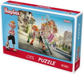 EFKO Puzzle Hurvínek I 21x15cm 60 dílků skládačka v krabici ef86851