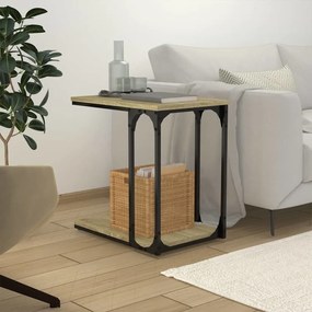 vidaXL Odkládací stolek 50 x 35 x 52 cm kompozitní dřevo [825815] Barva: dub sonoma