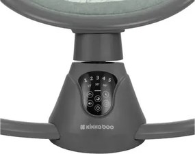 KikkaBoo Houpací lehátko elektrické Twiddle Mint / Nosnost do 9 kg