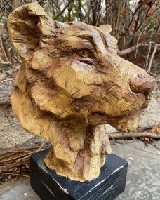 Velká socha - Lví hlava