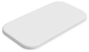 Petite & Mars Napínací prostěradlo nepromokavé do malé postýlky Soft Dream Mini 84 x 50 cm White