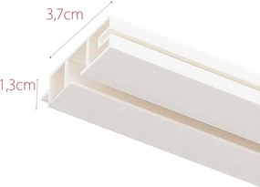 Jednoduchá rovná stropní kolejnice 210cm