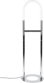 LED stmívatelná stojací lampa ve stříbrné barvě (výška 135 cm) Arch – Zuiver