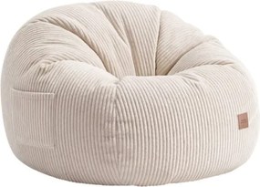 Sedací pytel s podnožkou COMFY 3.0 béžový