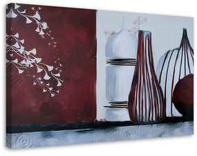 Gario Obraz na plátně Vázy - kompozice zátiší Rozměry: 60 x 40 cm