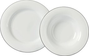 XXXLutz JÍDELNÍ SOUPRAVA porcelán keramika Novel - Kolekce nádobí - 005653016302