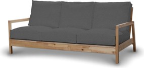 Potah na pohovku IKEA  Lillberg 3-místná nerozkládací barva šedá látka pletený vzor